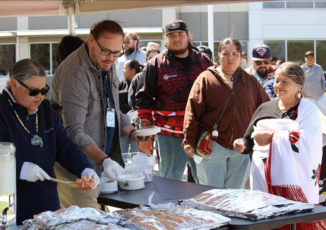 CTUIR ceremony honors First Salmon of 2025 - Northeast Oregon Now