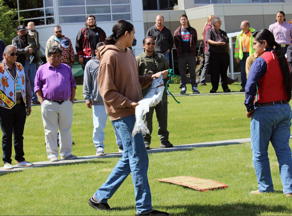 CTUIR ceremony honors First Salmon of 2025 - Northeast Oregon Now