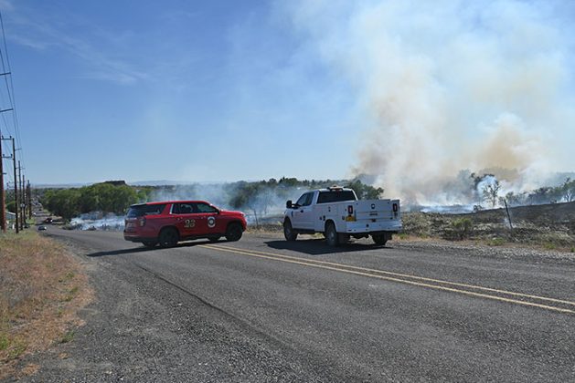 Fire Crews Extinguish 40-Acre Brush Fire in Hermiston - Northeast ...
