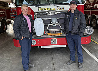 Pendleton Fire Department Receives Grant for Life-Saving LUCAS Device ...