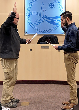 Boardman Swears In Councilors; Pettigrew Resigns as City Manager ...