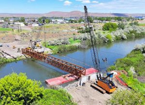 Umatilla Makes Progress on Construction of Pedestrian Bridge ...